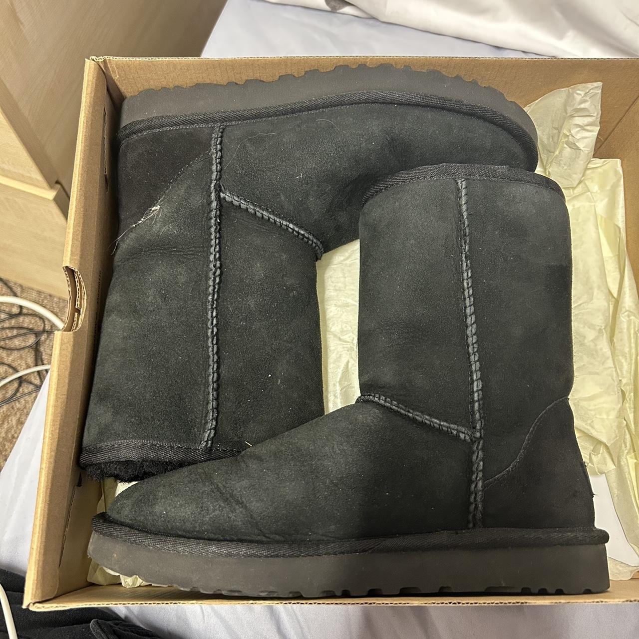 Black Ugg Boots Slight mark on front Open to offers - Depop