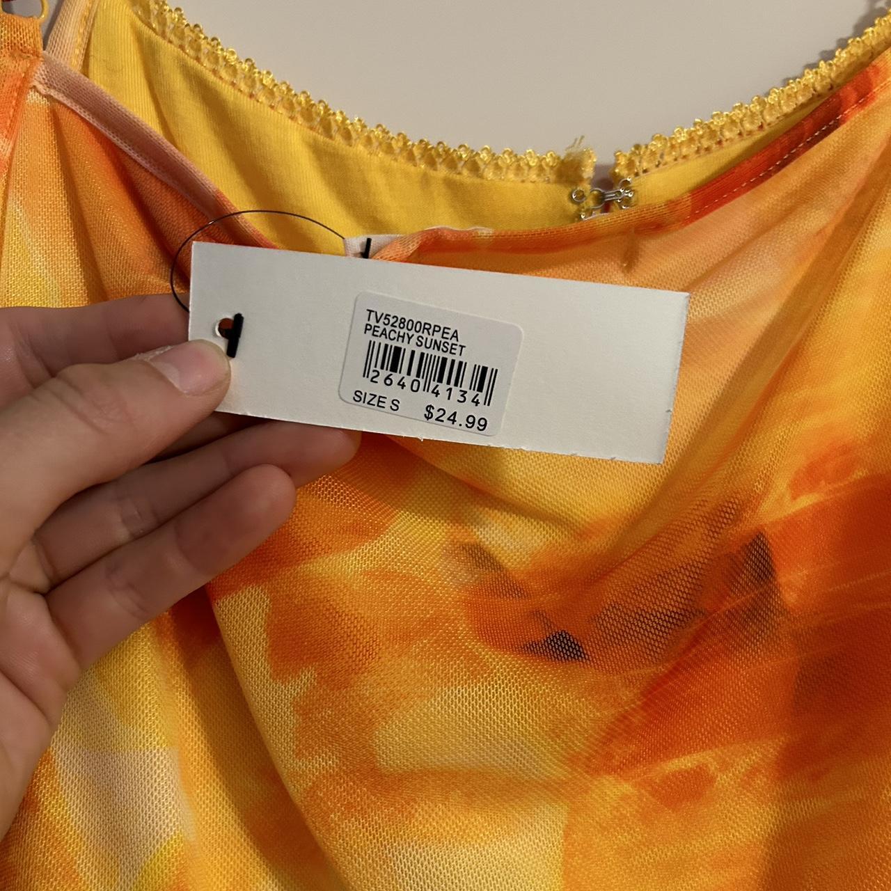 Glassons Peachy Sunset Top - Depop