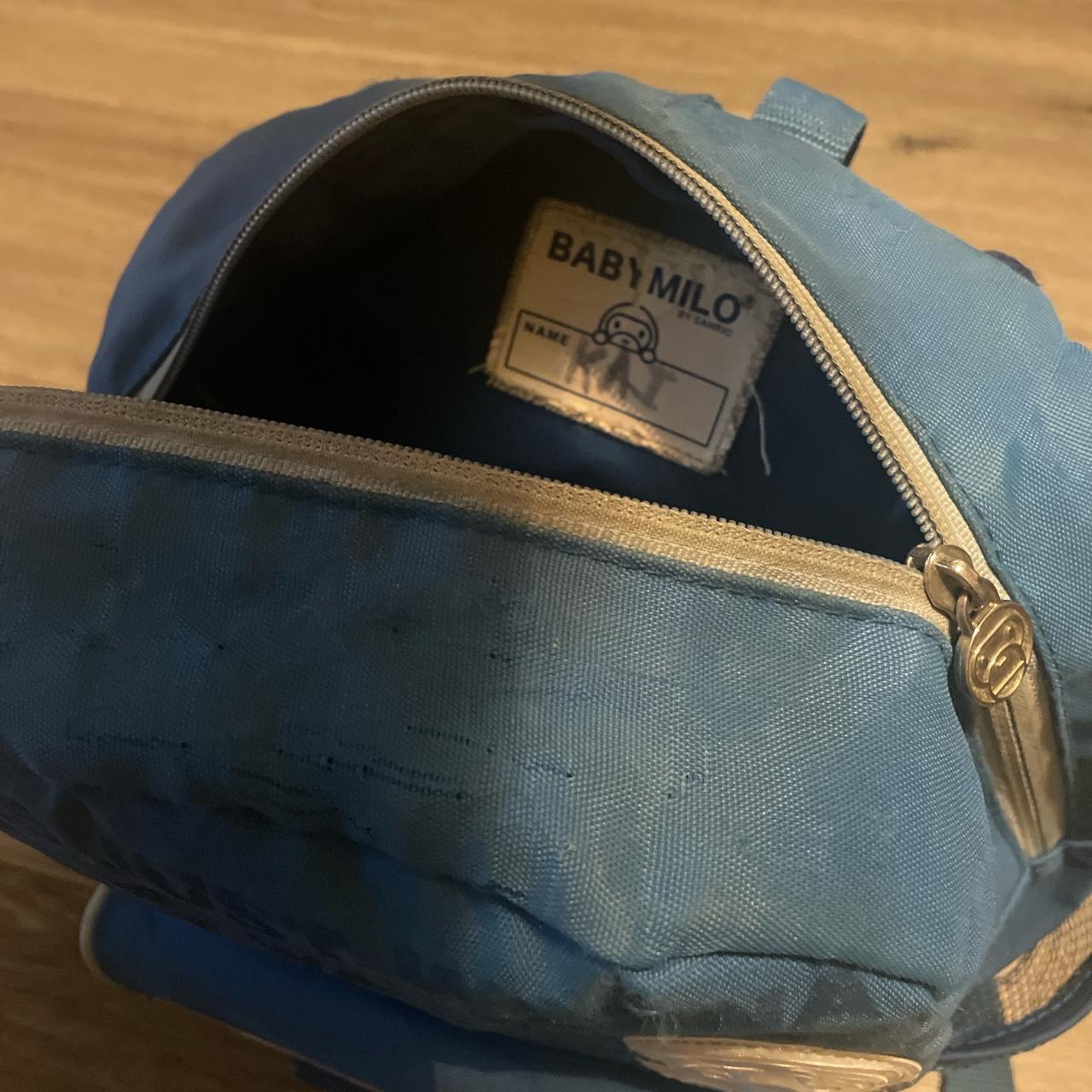 「baby milo, bape」by nigo. a lil backpack. kinda... - Depop