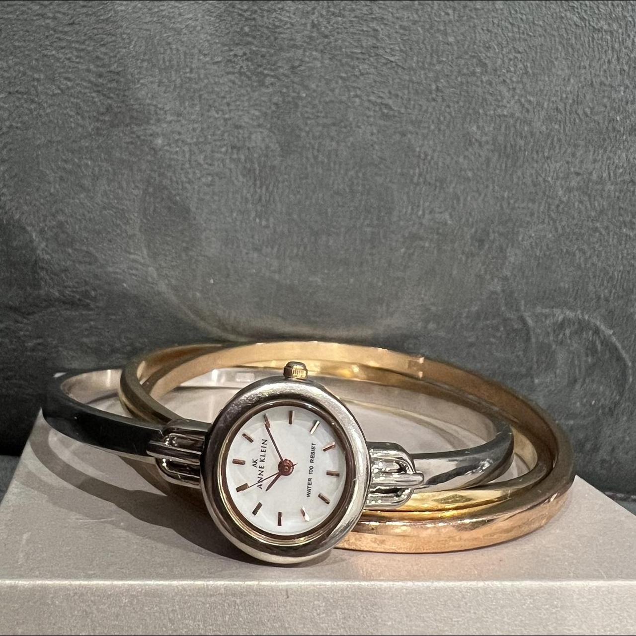 Anne Klein Women's Gold Watch | Depop