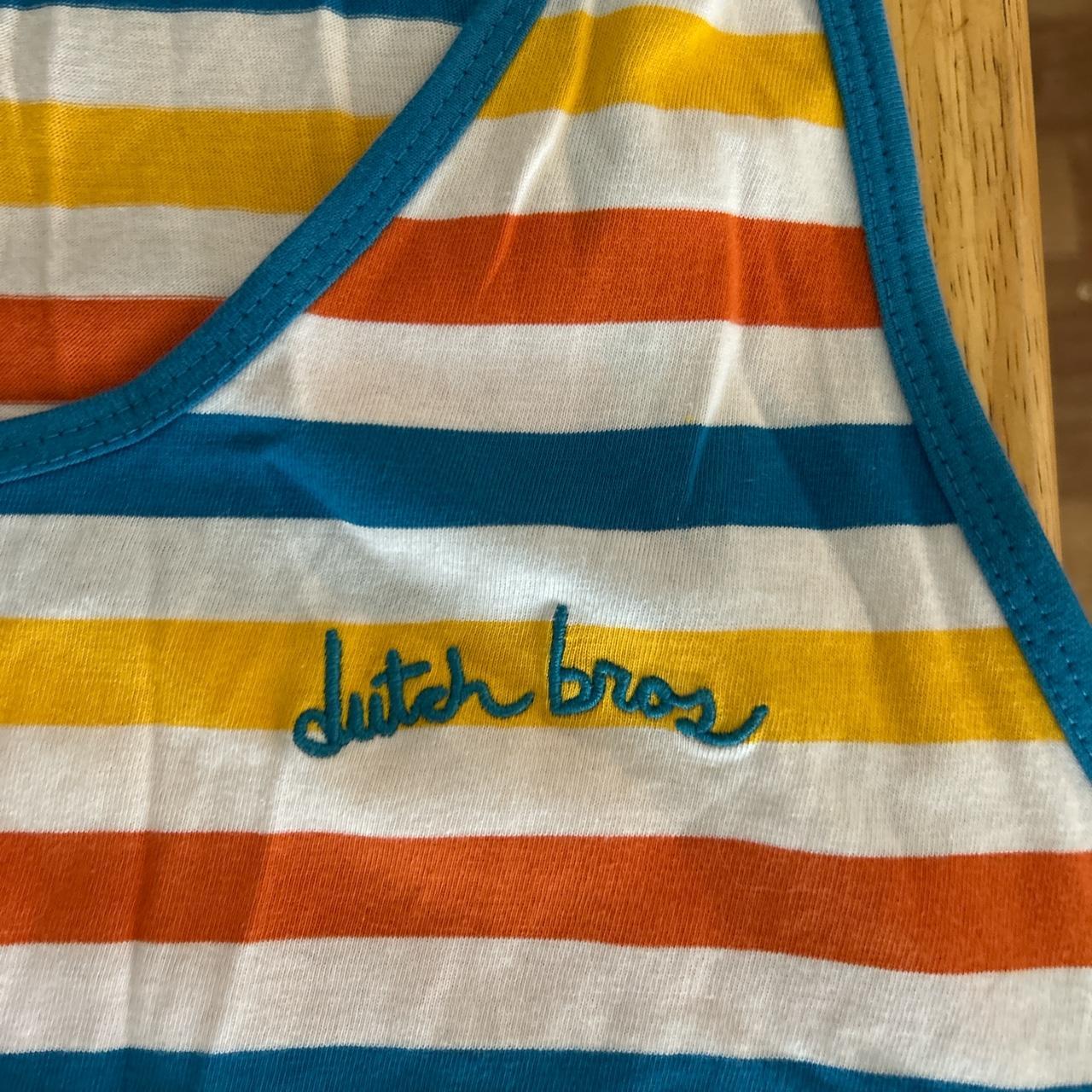 Dutch bros tank top, size M. Never worn and had... - Depop