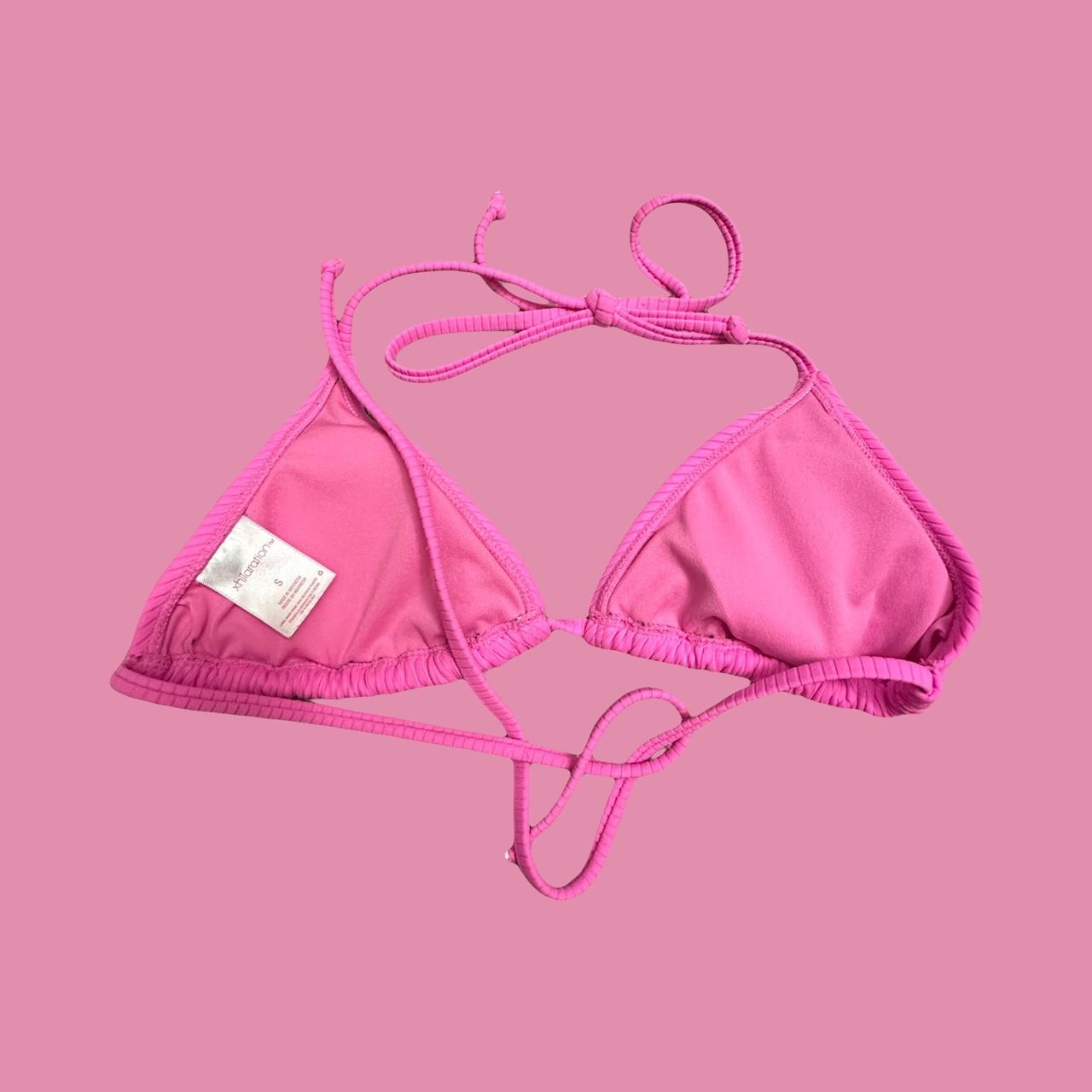 Xhilaration Womens Pink Bikini And Tankini Tops Depop