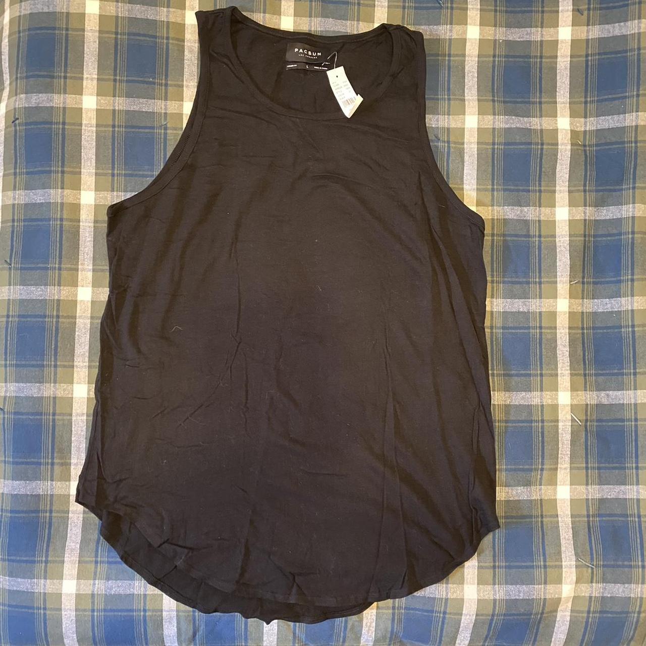 PacSun Men's Black Vest | Depop