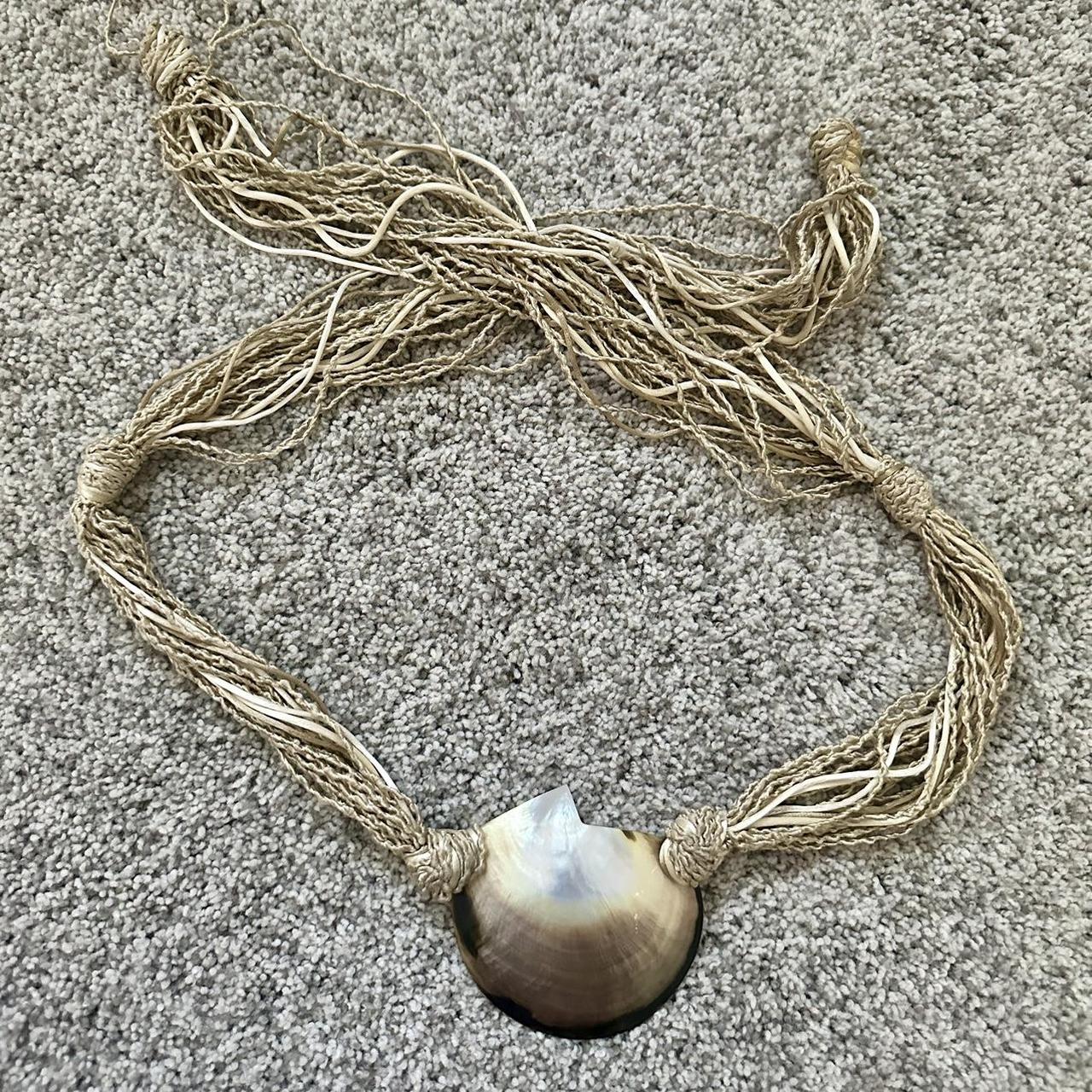 Seashell mermaid belt! Found this gem at an antique... - Depop