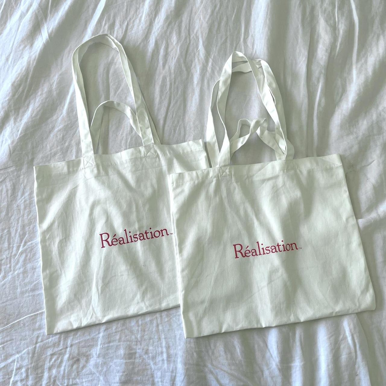 Two brand new realisation par tote bags Never worn! - Depop