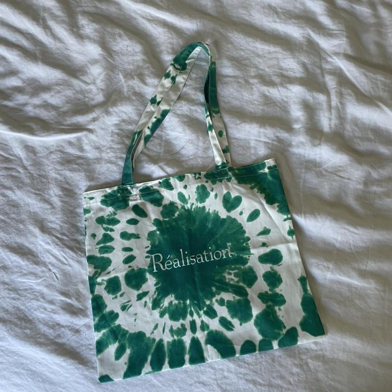 Realisation Par Green Tie Dye Tote Brand new never... - Depop