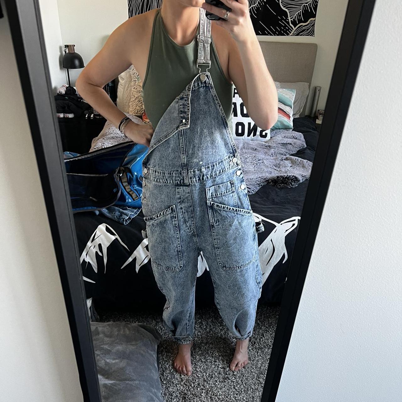 SHEIN Women's Dungarees-overalls | Depop