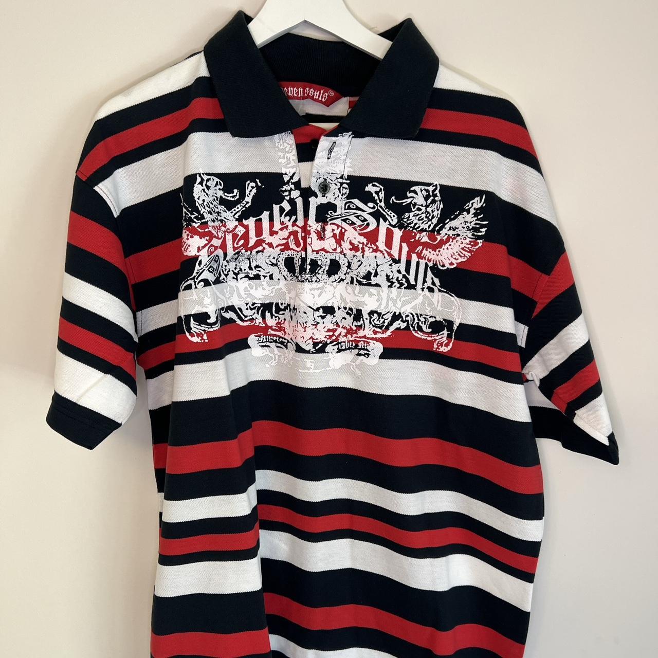 Affliction Men's Multi Polo-shirts | Depop