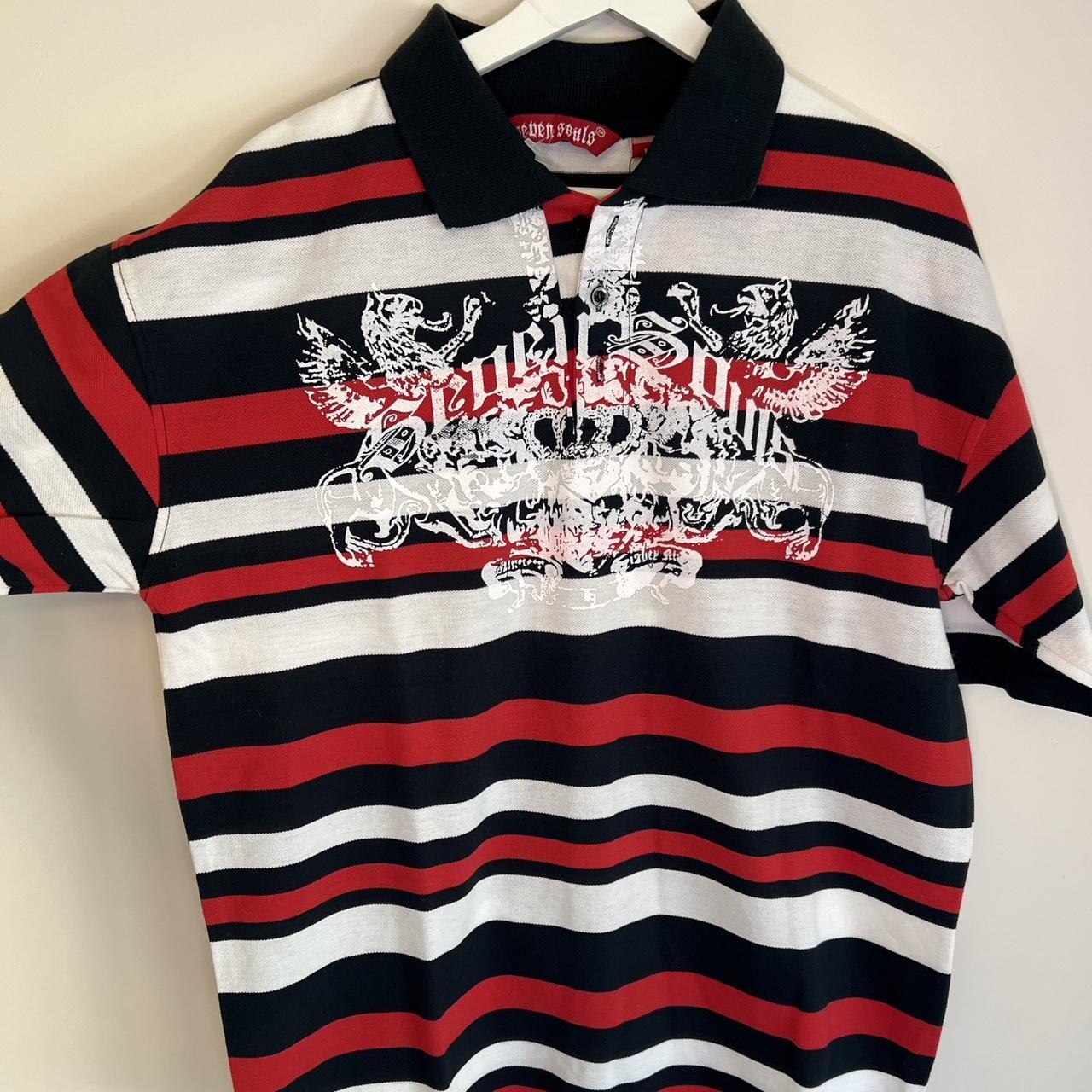 Affliction Men's Multi Polo-shirts | Depop