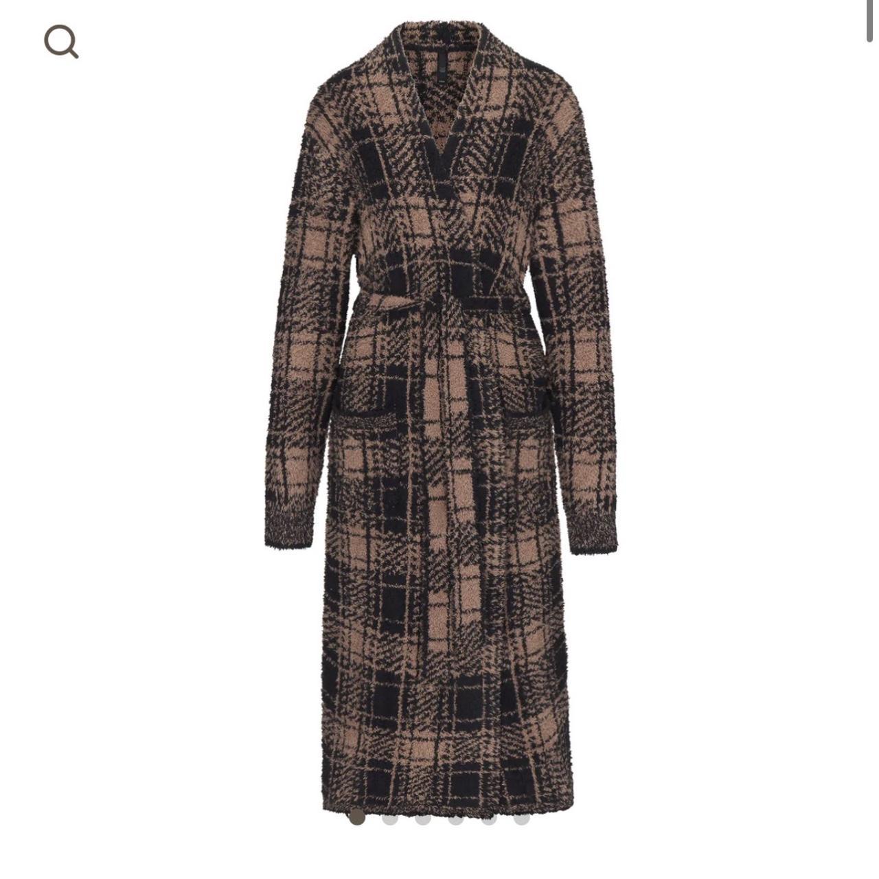 Cozy knit unisex skims robe Size medium can fit a... - Depop