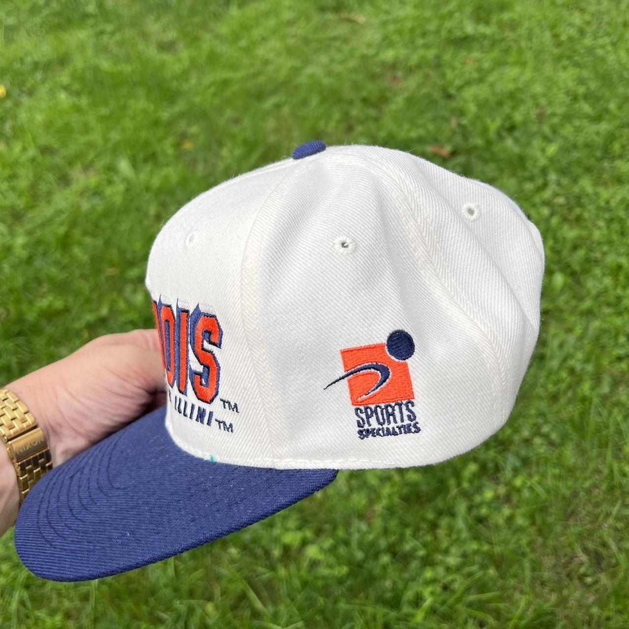 90s Sports Specialties Fighting Illini snapback hat... - Depop