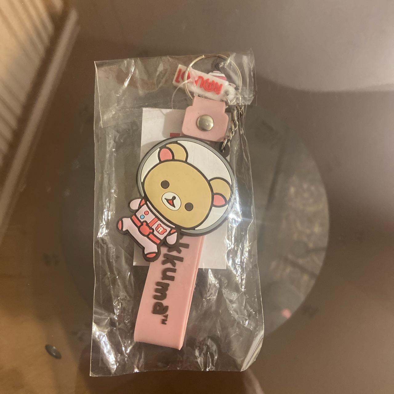 brand new rilakkuma keychain round 1 - Depop