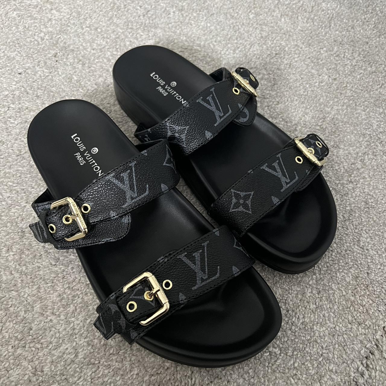 LV Sandals Brand New Size 6 Beautiful Reps - Depop
