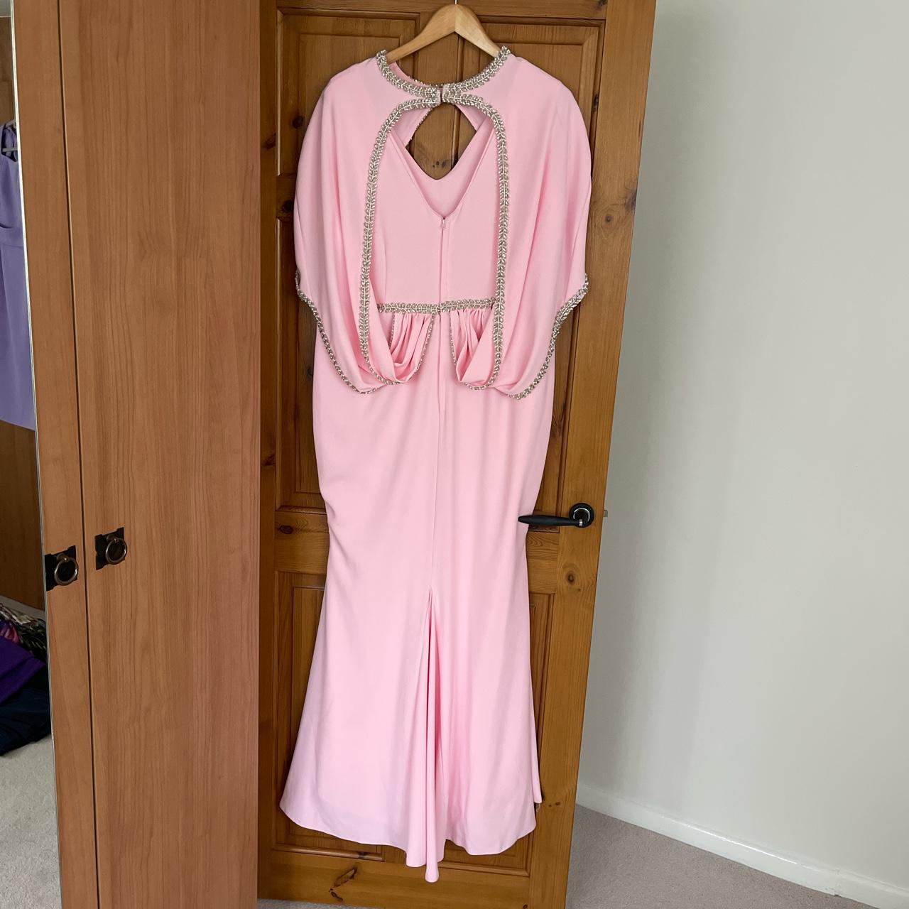 Hand made by mark Melia evening dress will fit uk 18/20 - Depop