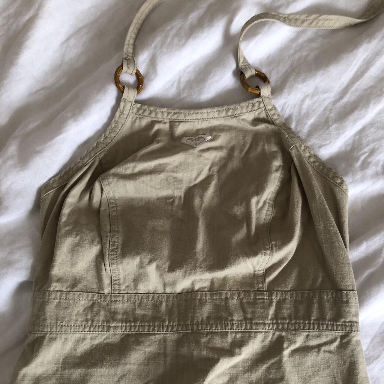 Quicksilver Roxy halter neck cargo dress! 🐚 Roxy... - Depop