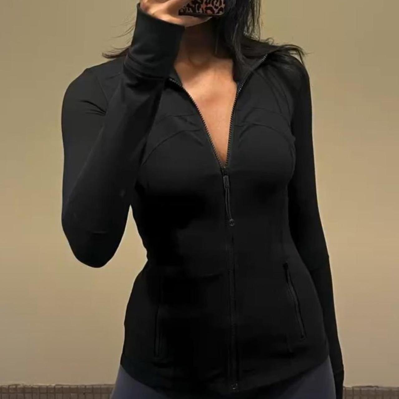 Black Lululemon bbl define jacket (price is... - Depop