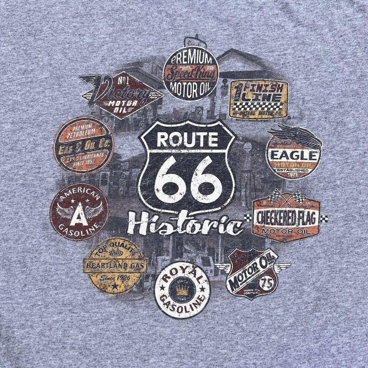 Route 66 Men's multi T-shirt | Depop