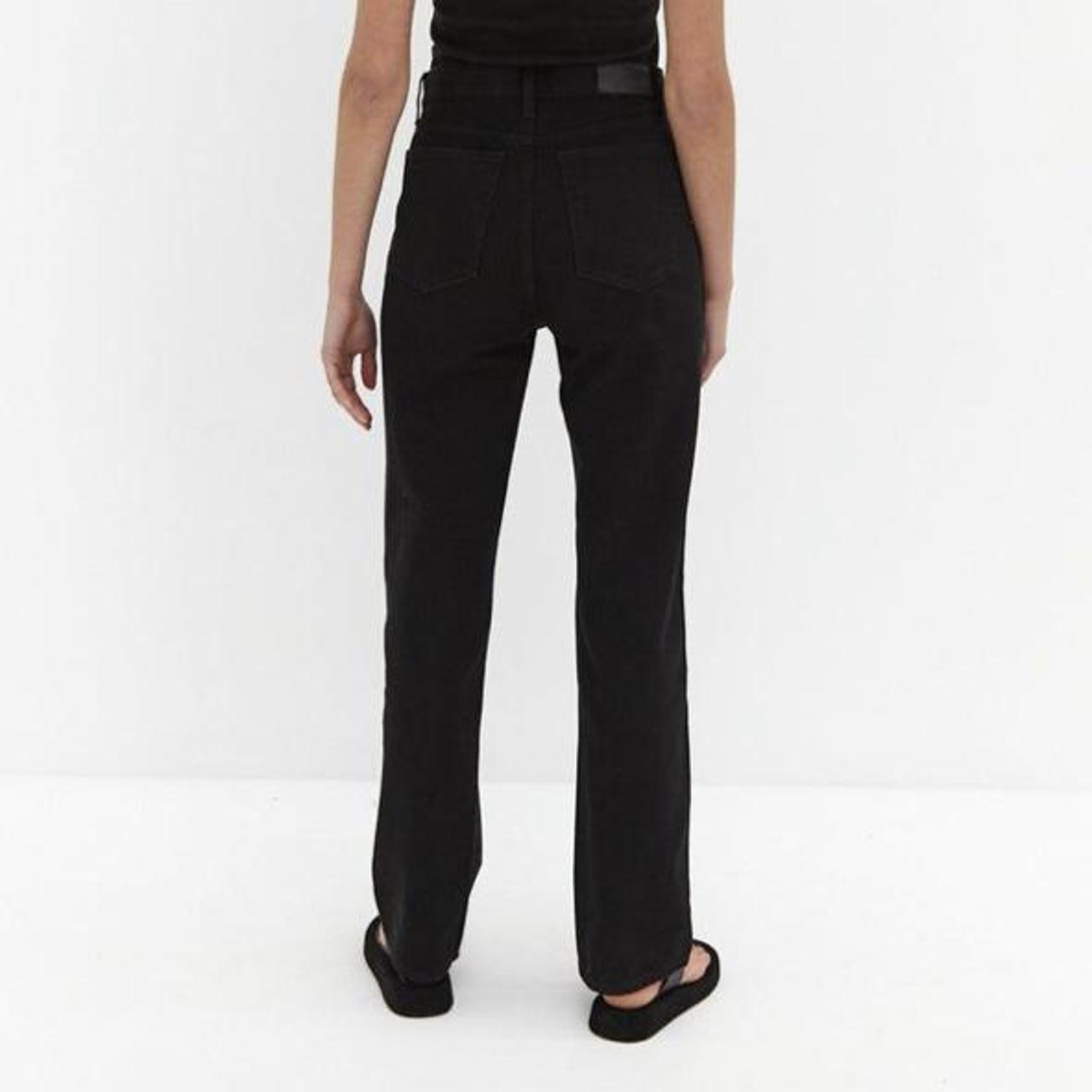 Style Addict Core Straight leg jeans in black Worn... - Depop