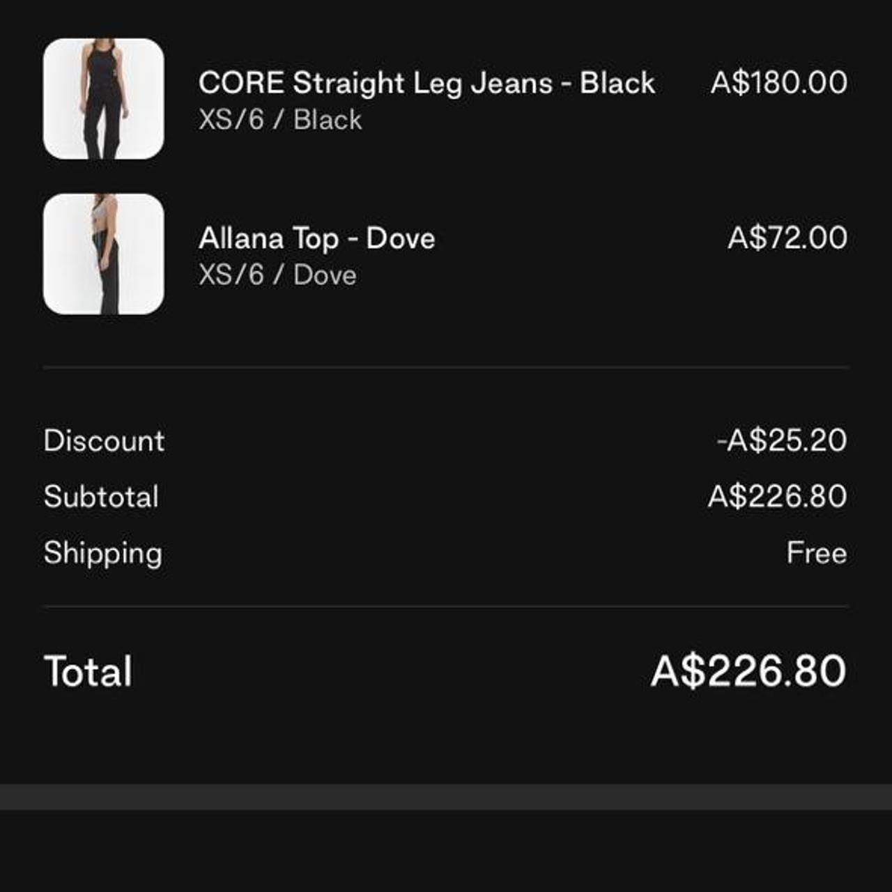 Style Addict Core Straight leg jeans in black Worn... - Depop