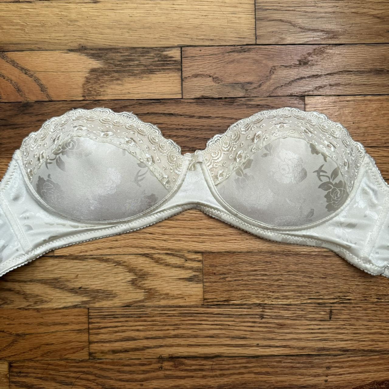 The cutest daintiest bra ever. Is tagged at a size... - Depop