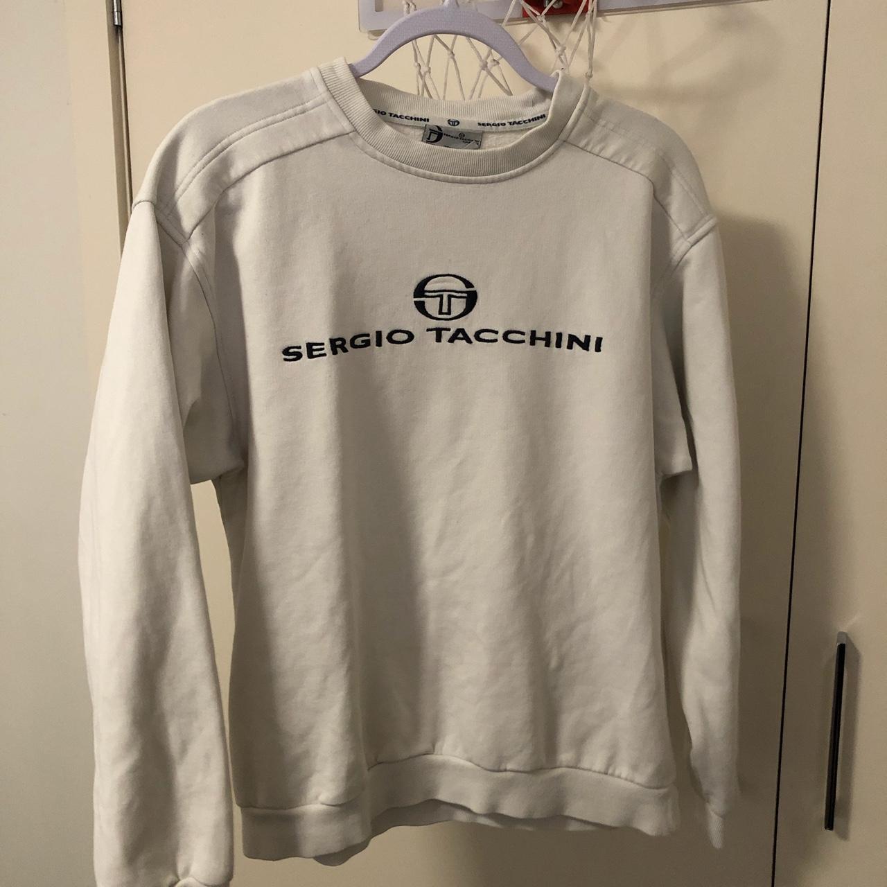 Vintage Sergio Tacchini sweater Condition: 8/10... - Depop