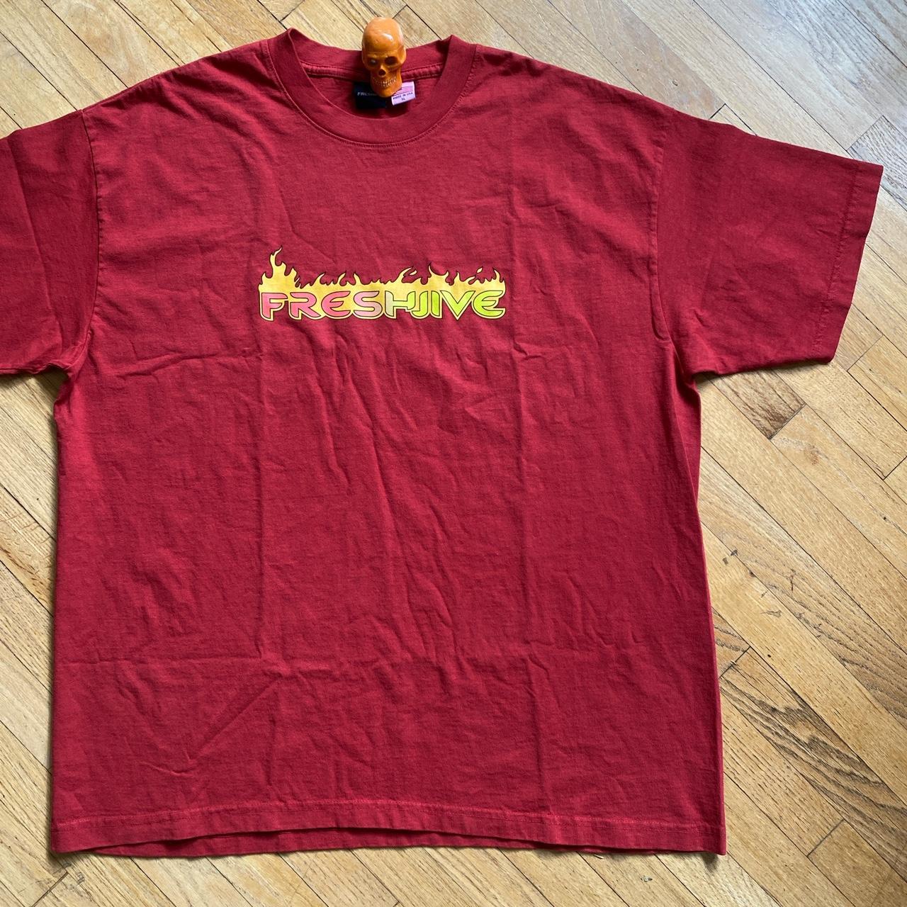 ⚠️PLEASE PAY WITH PAYPAL Vintage 90s Freshjive fire... - Depop