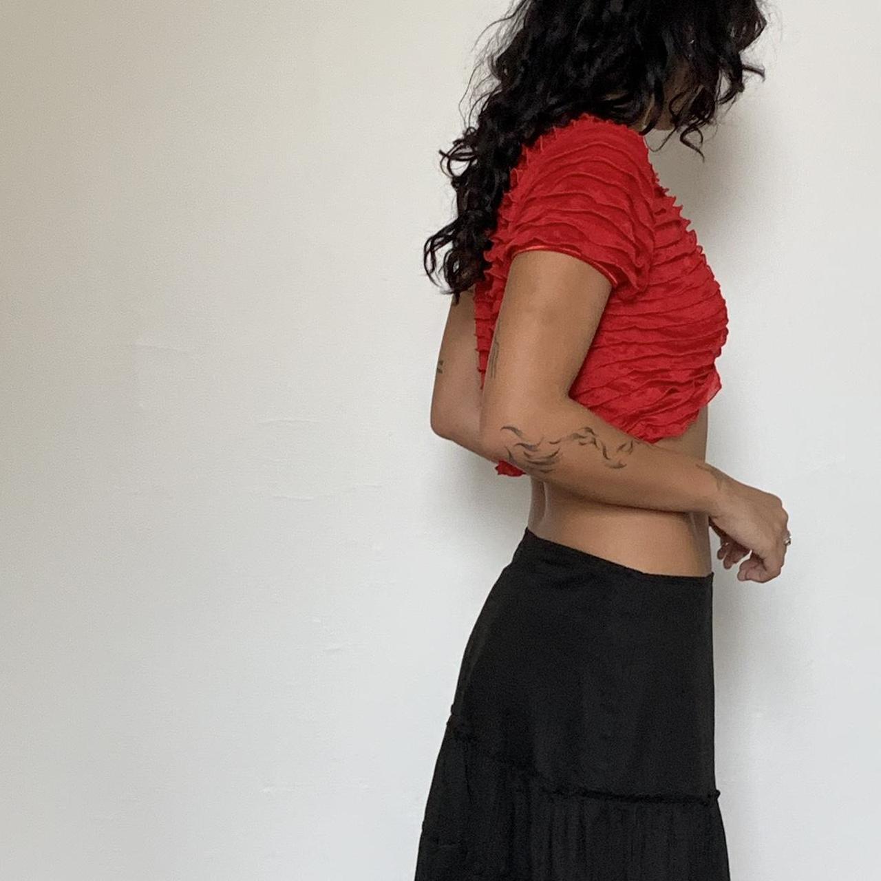 slay vintage red top 💋 super versatile, can wear... - Depop