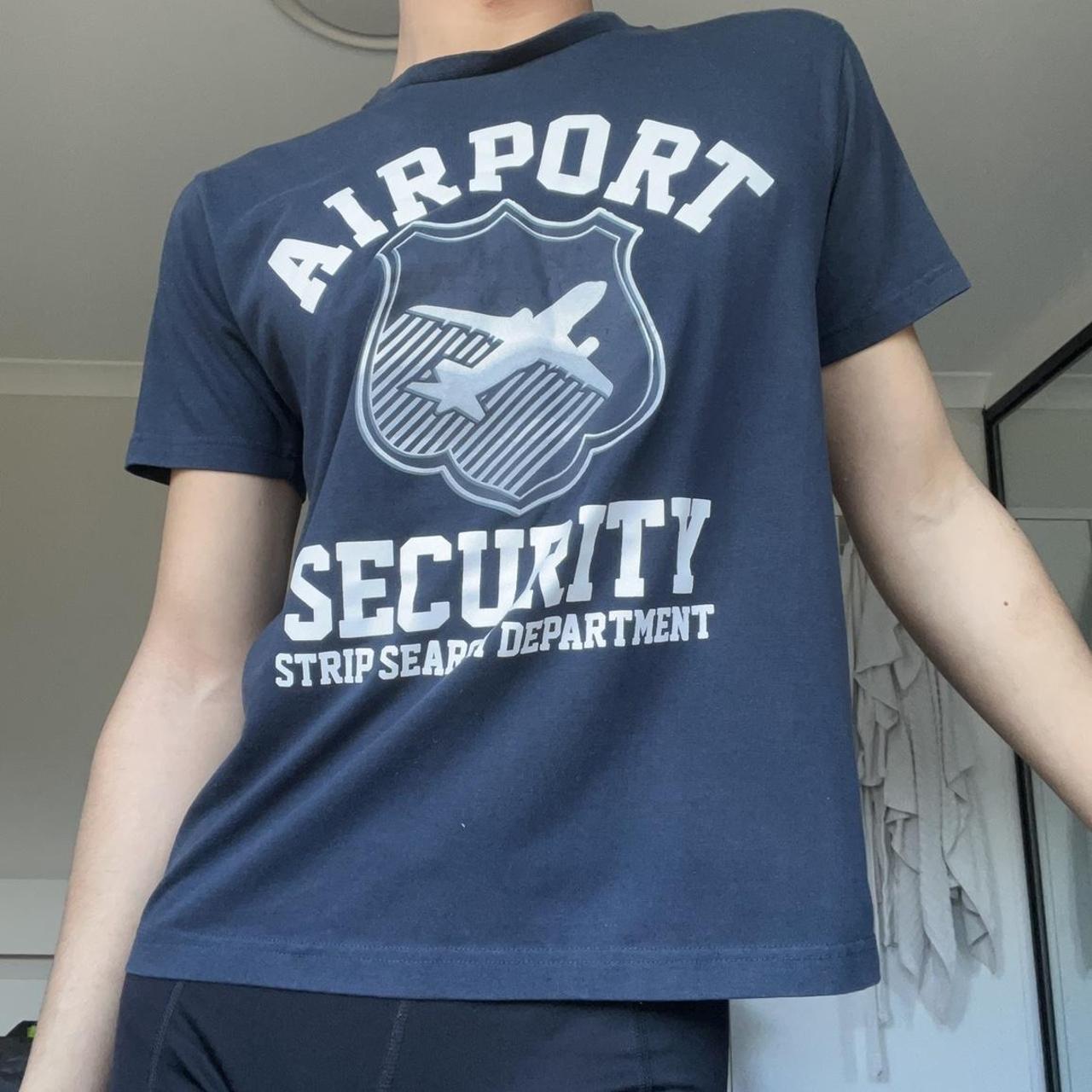 JayJays Airport Security Tee 🥹 sales are final 🥹... - Depop