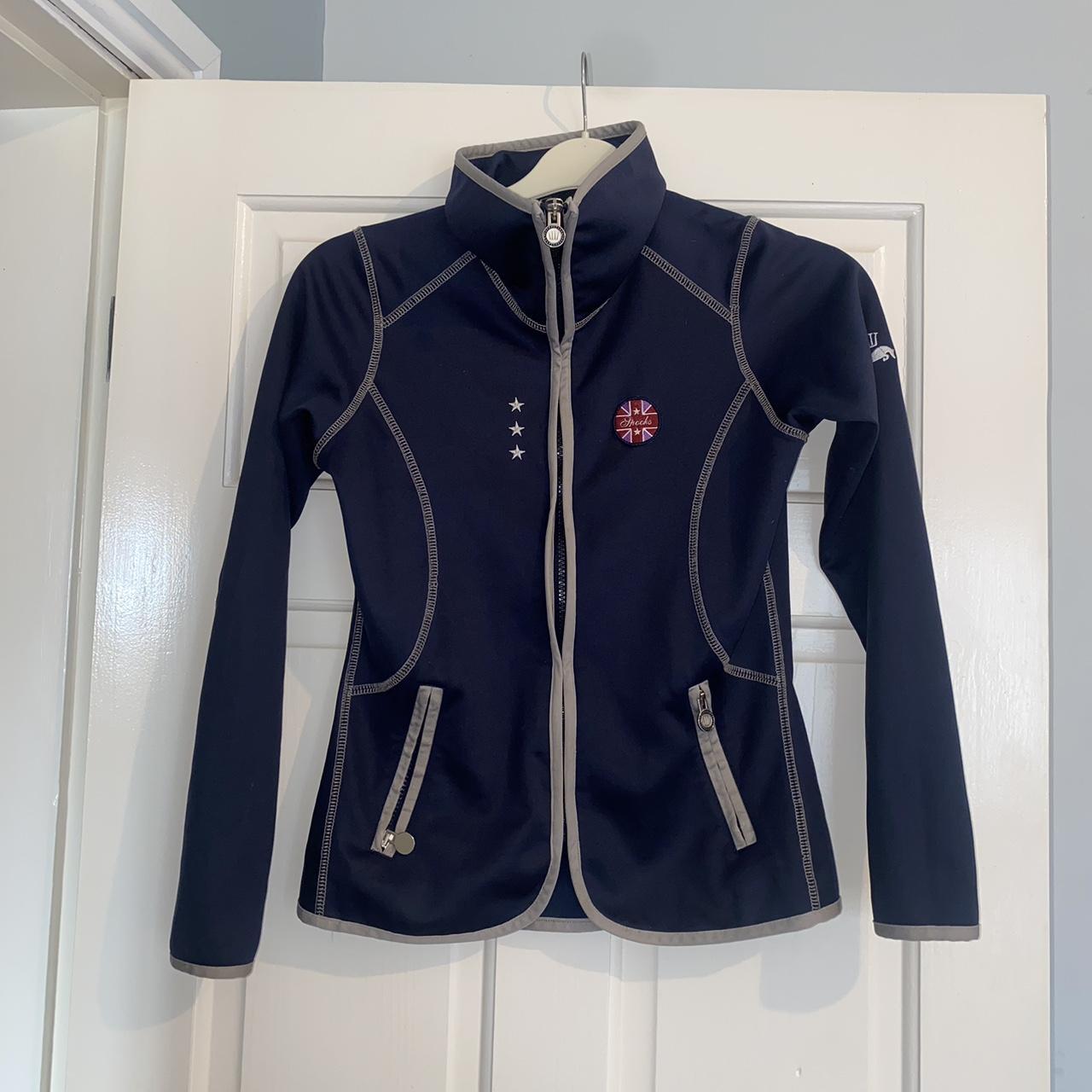 Spooks navy jacket - Depop