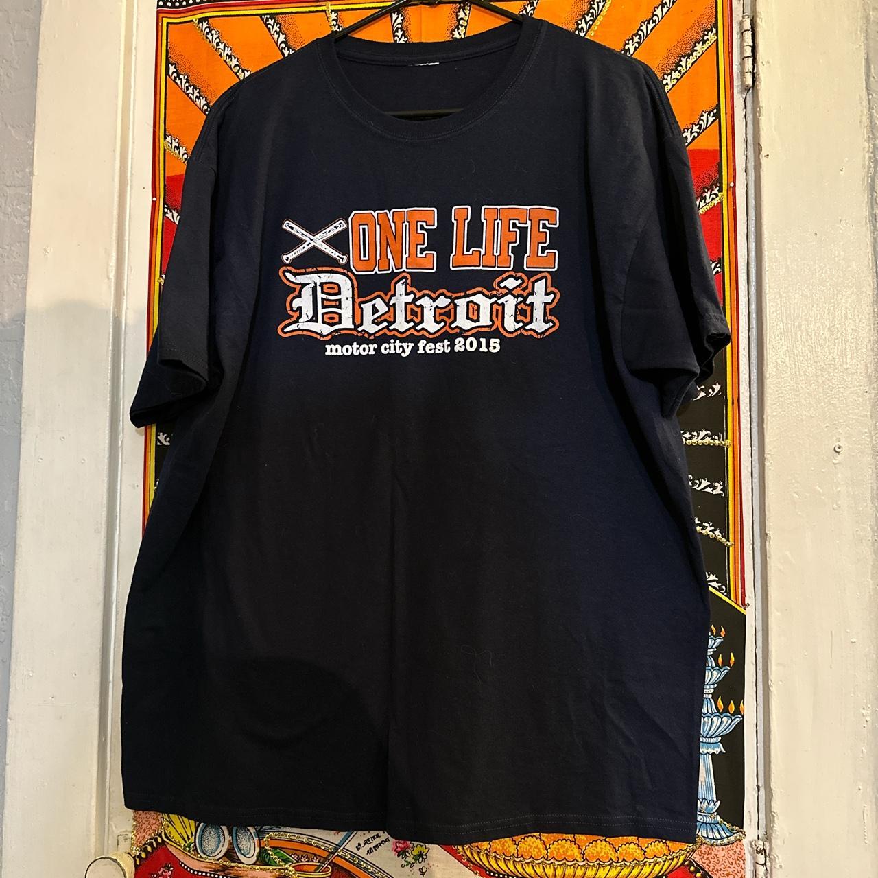 XL one life crew reunion shirt. Motor city fest 2015... - Depop