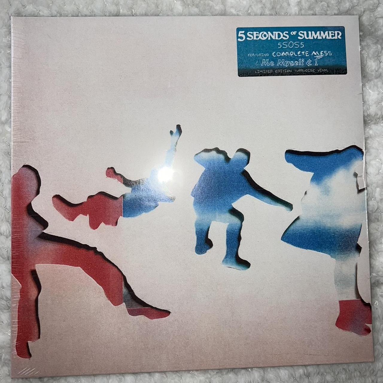 5SOS “5SOS5” LIMITED EDITION TURQUOISE VINYL sealed... - Depop