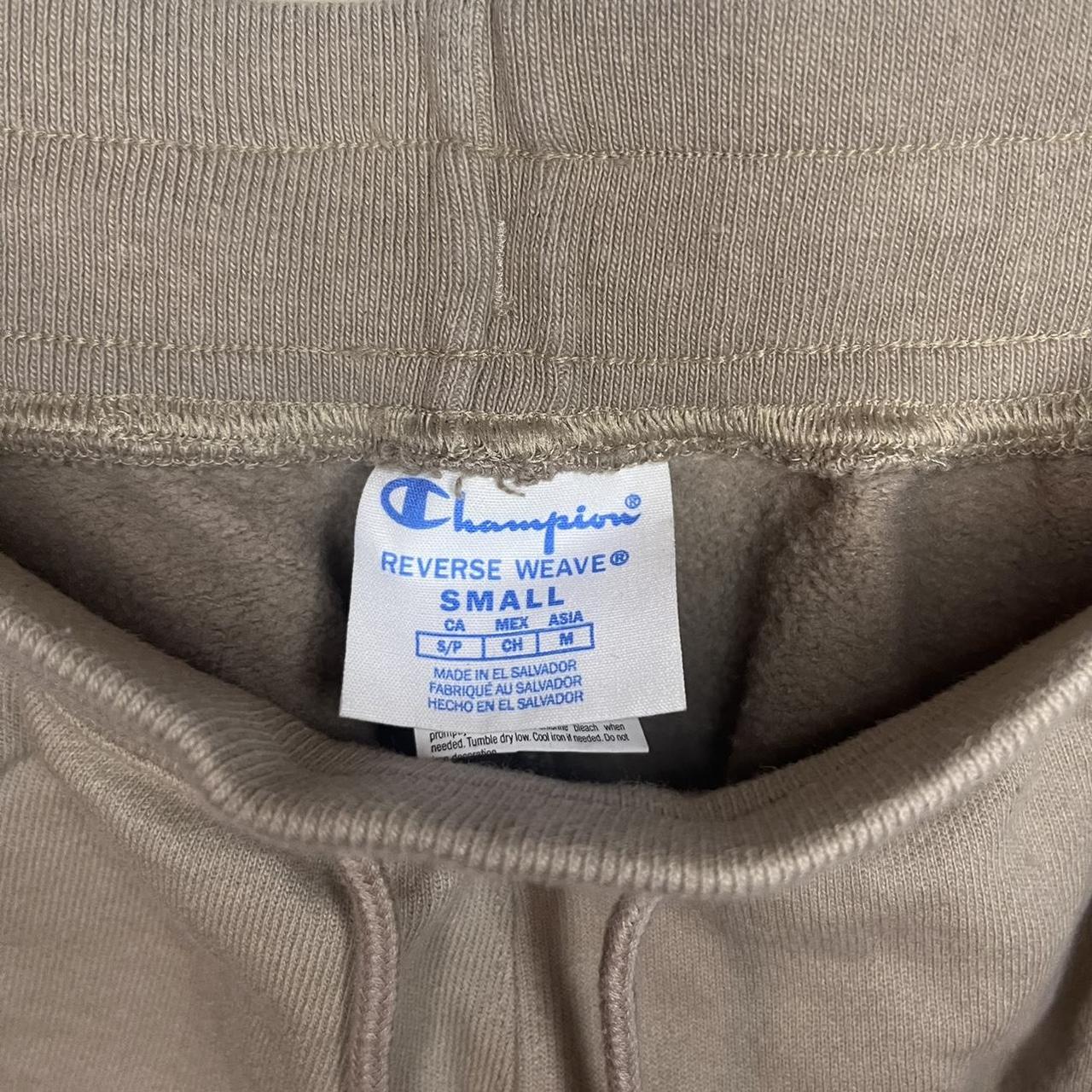 CREAM CHAMPION SWEATPANTS!! These are so comfy and... - Depop