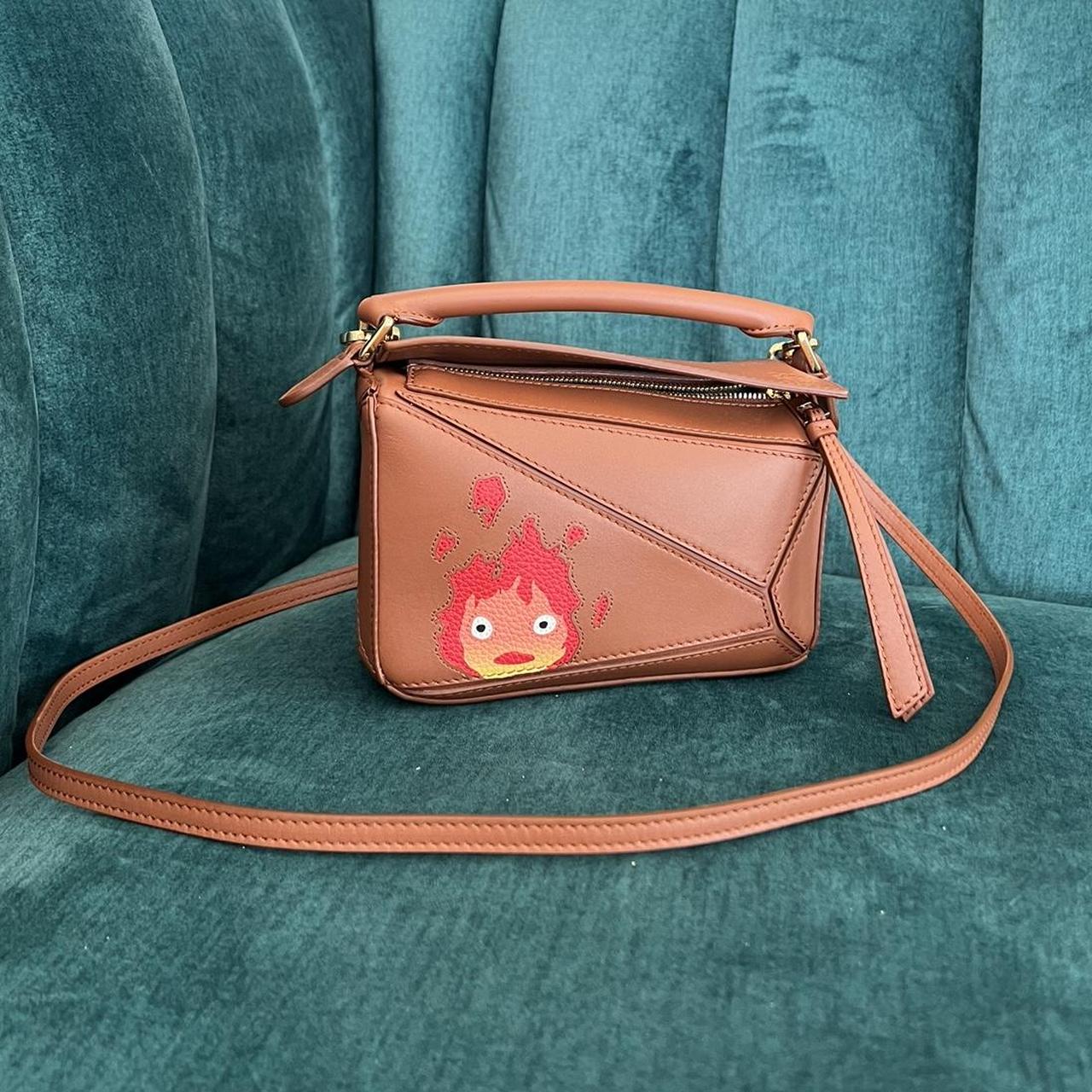 loewe howls moving castle mini calfskin Calcifer... - Depop