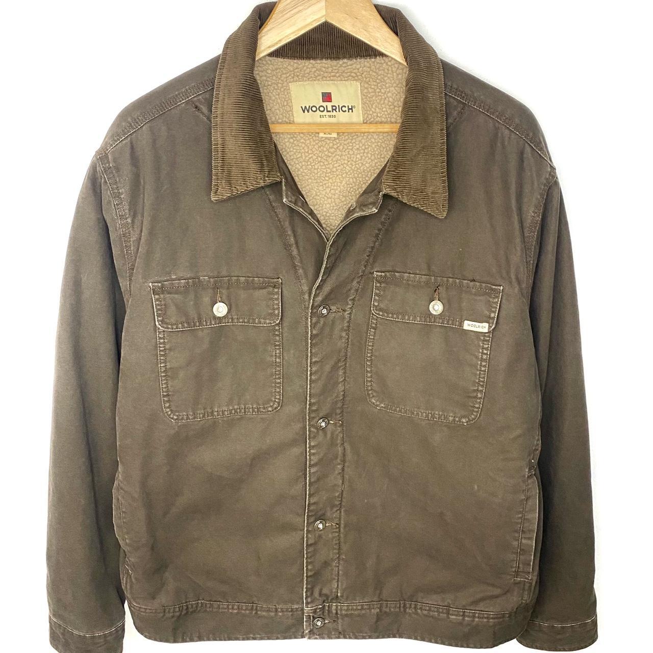 Vintage Woolrich Men’s Telluride Sherpa Lined Brown... - Depop Vintage Woolrich Men’s Telluride Sherpa Lined Brown... - Depop