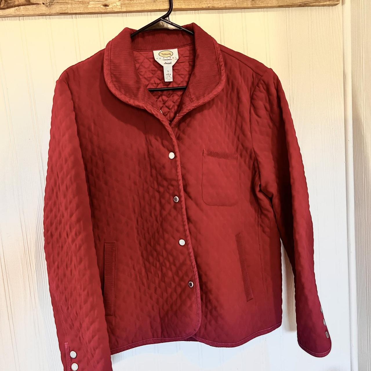 beautiful vintage talbots quilted jacket 🤩🍓 such... - Depop