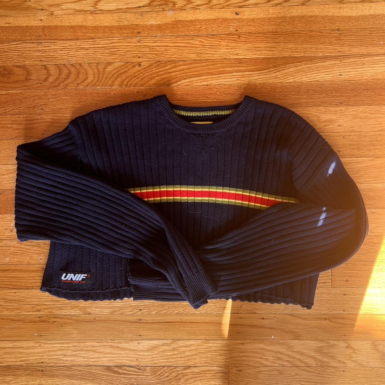 Unif crop sweater - Depop