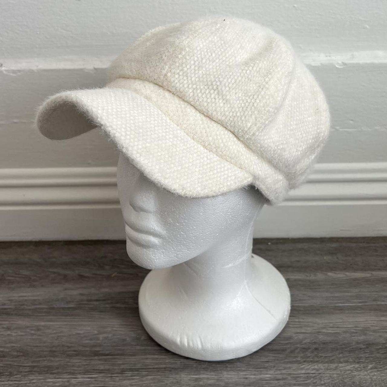 White / cream FRENCH HAT French beret Unisex - Depop
