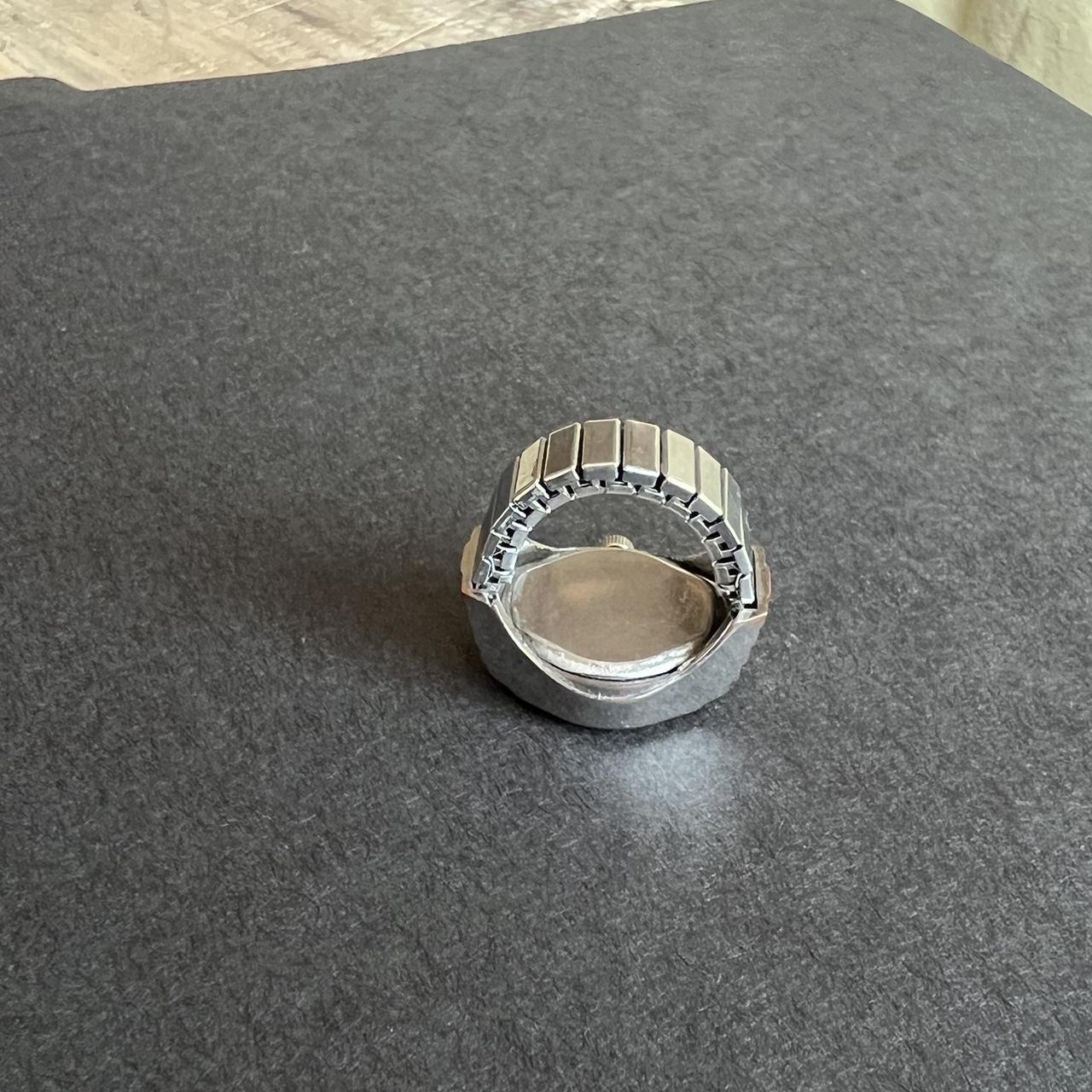 Bozhi ring watch stretchable band, working! lightly... | Depop