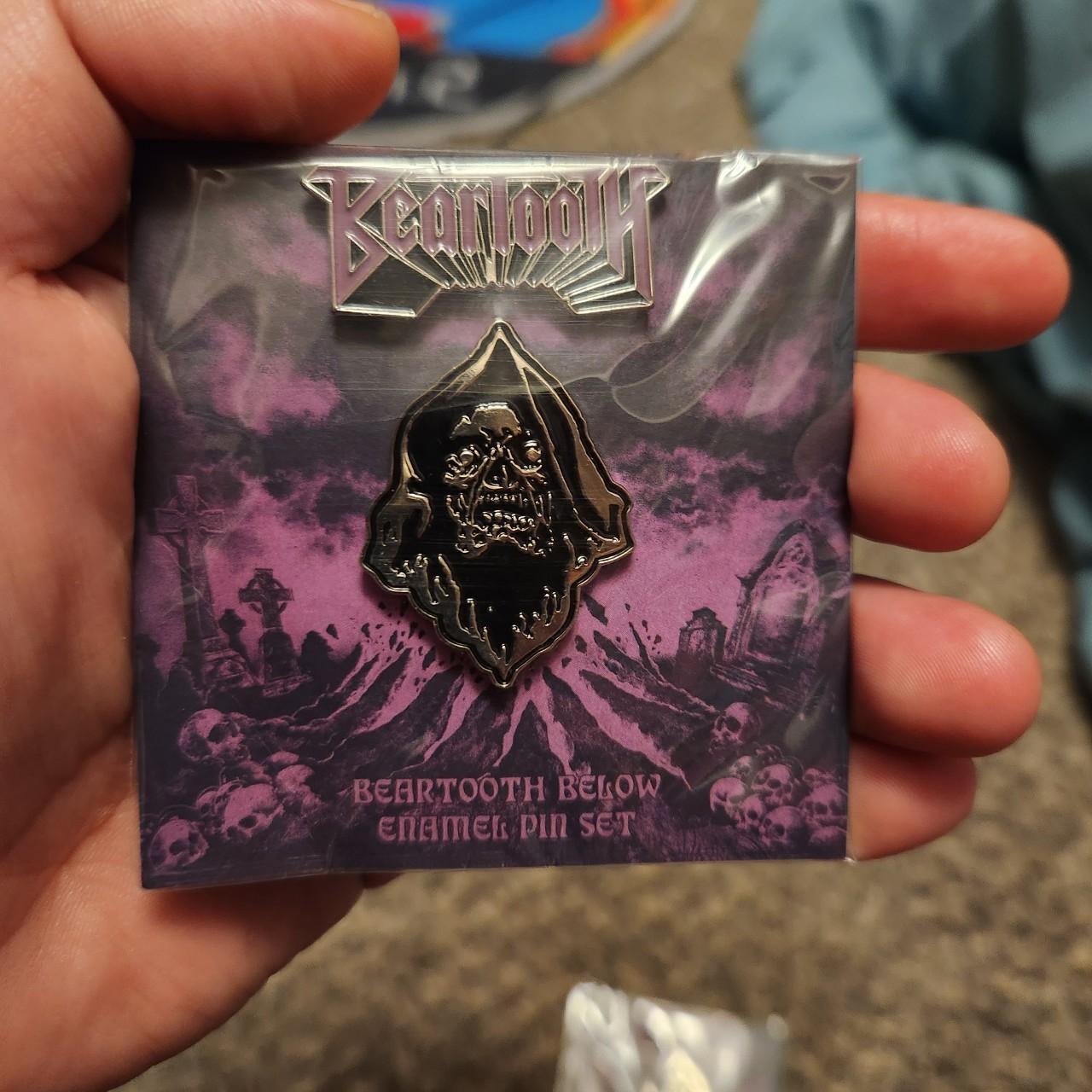 Beartooth Below era pin Got them for a friend and... - Depop