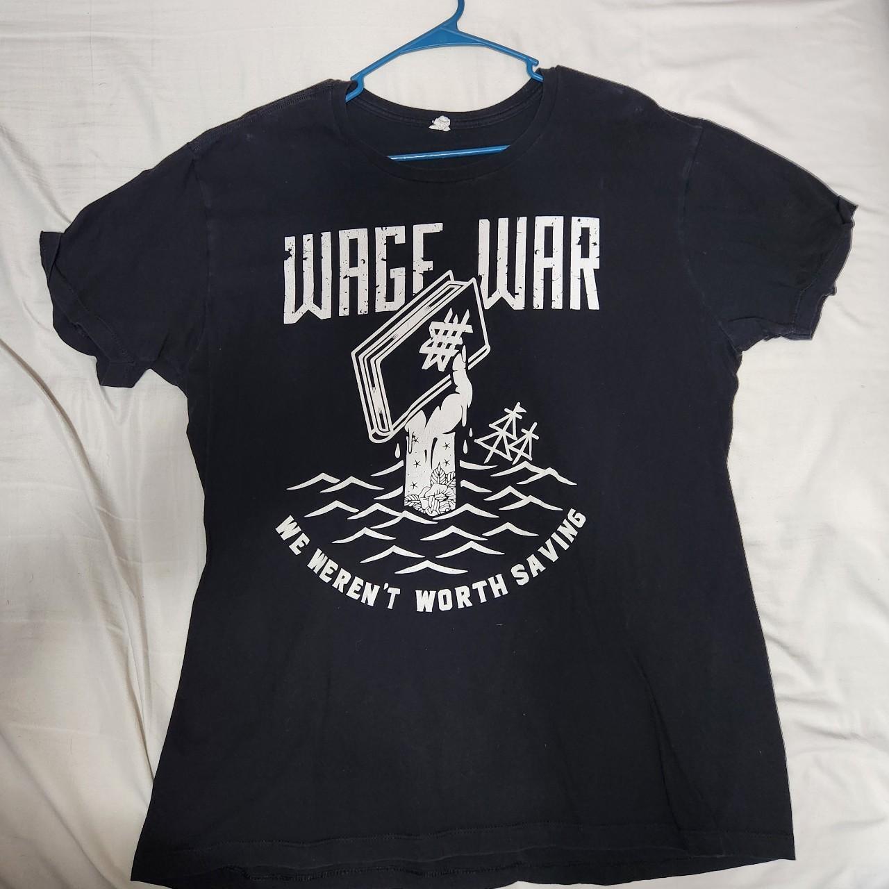 Wage War shirt Shows signs of wear on graphic... - Depop