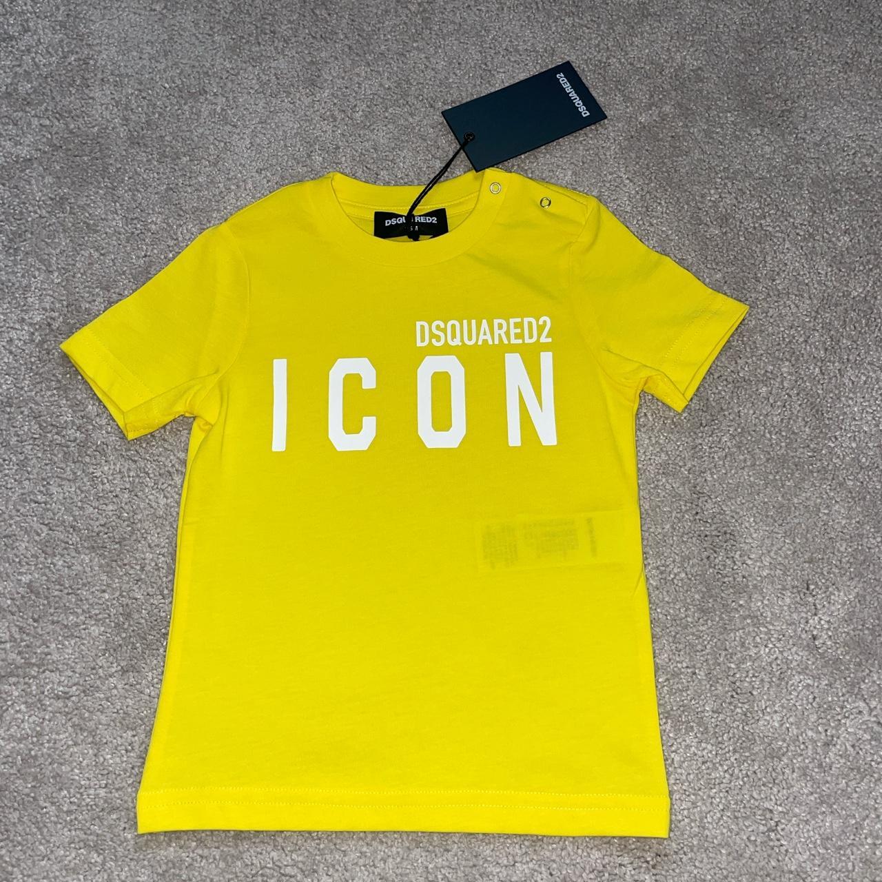 Kids dsquared icon t-shirt new with tags age 36M... - Depop