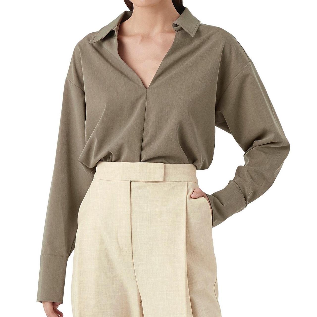 C&M CAMILLA AND MARC MEARS SHIRT RRP $289 SIZE 8 -... | Depop