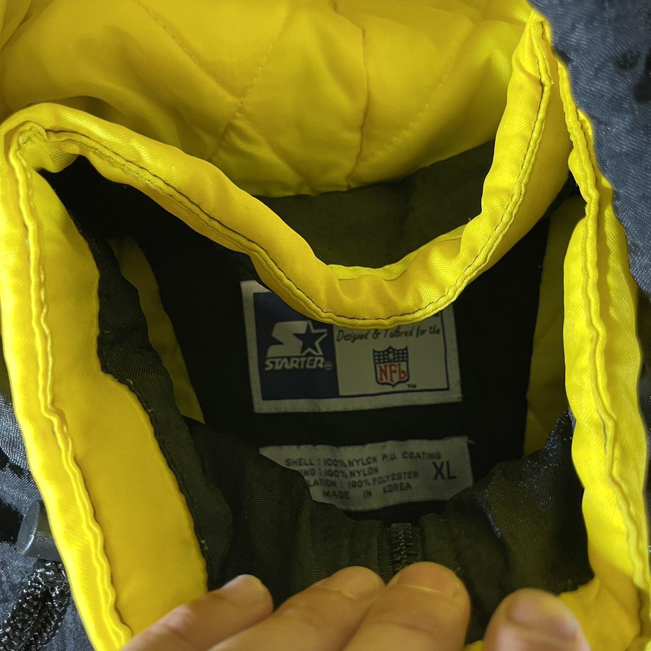 VTG STARTER STEELERS JACKET 28x28 Has some... - Depop