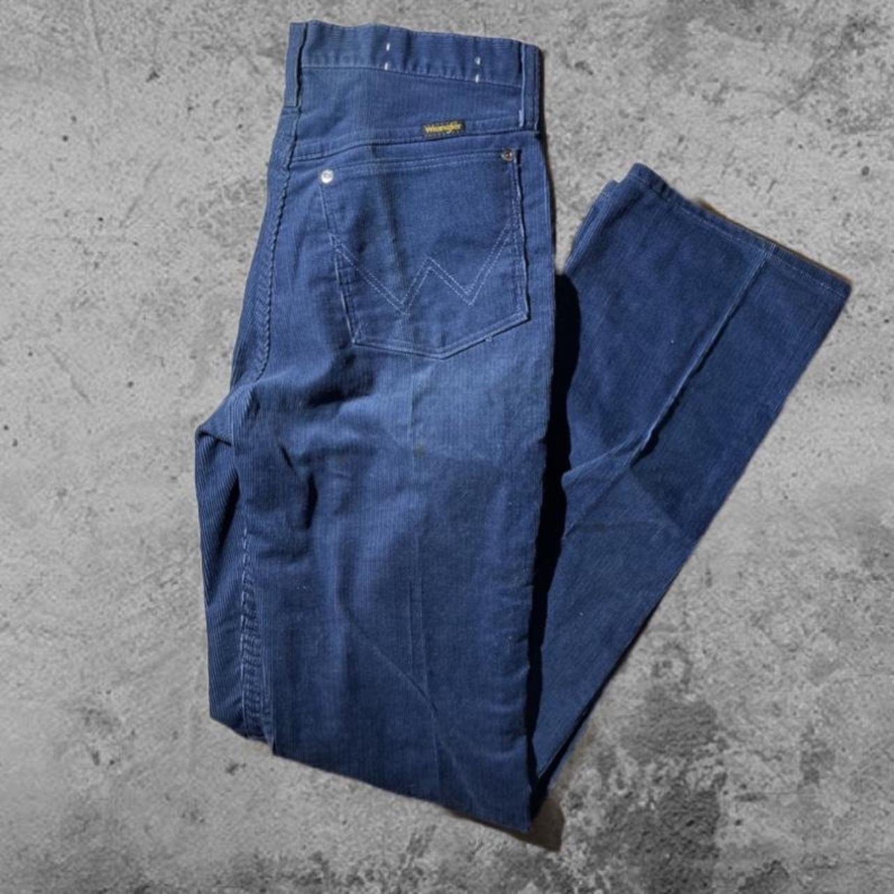VTG MADE IN USA 80s wrangler cords Big stain on the... - Depop