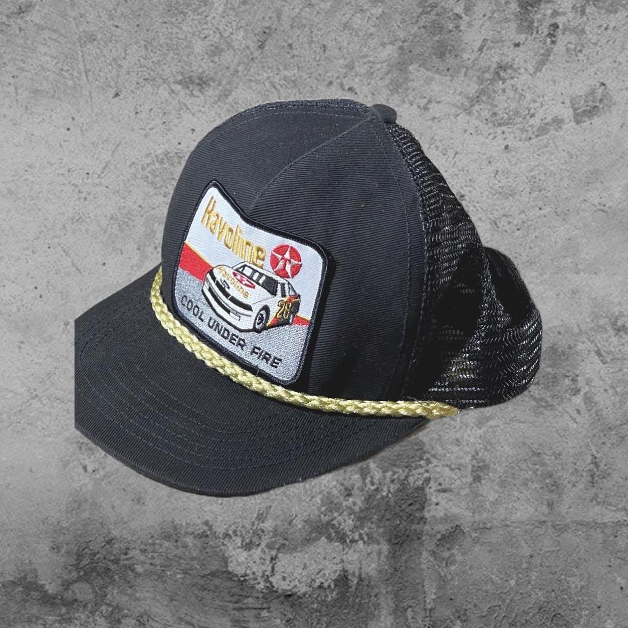 80s RICKY RUDD TRUCKER CAP Made in USA - Depop