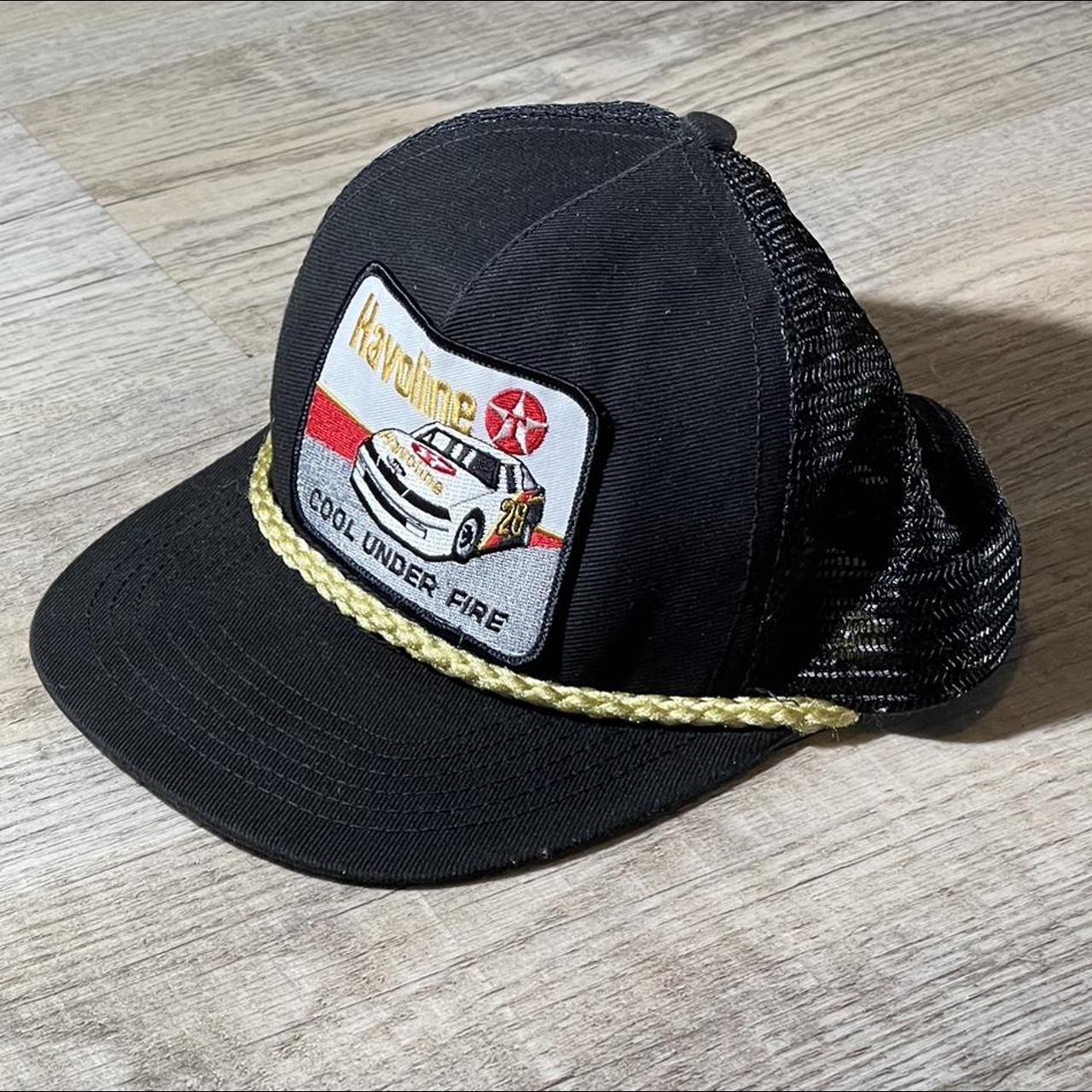 80s RICKY RUDD TRUCKER CAP Made in USA - Depop