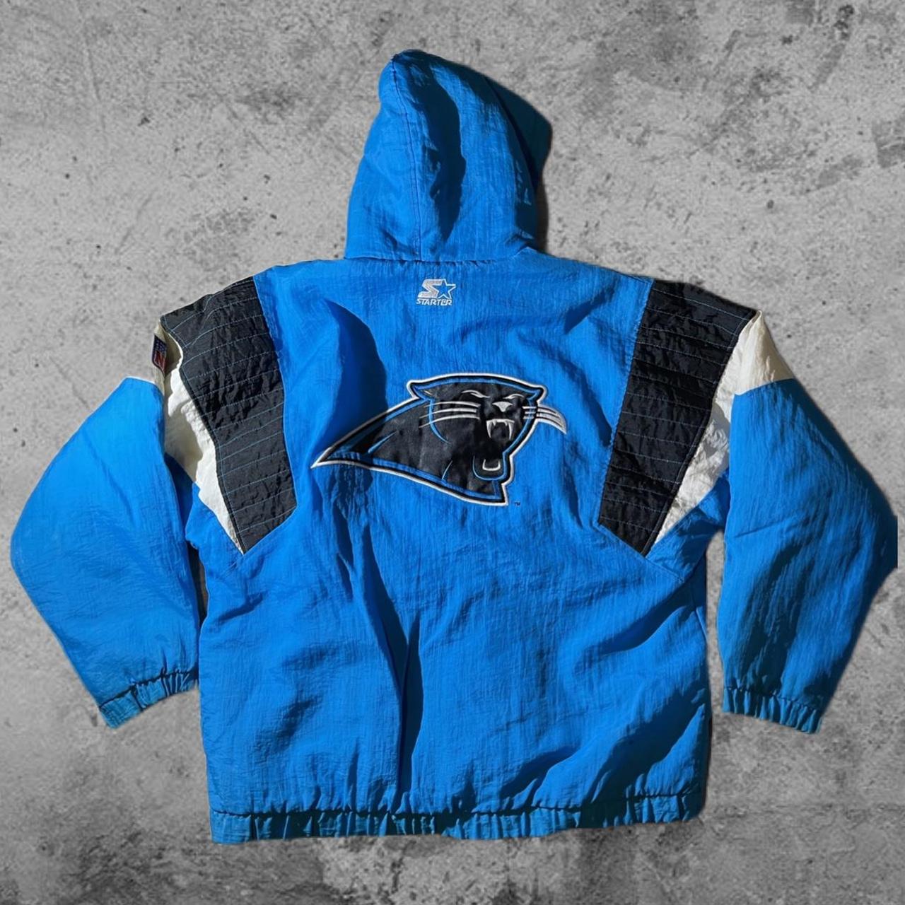 90s STARTER CAROLINA PANTHERS JACKET HAS A NAME... - Depop