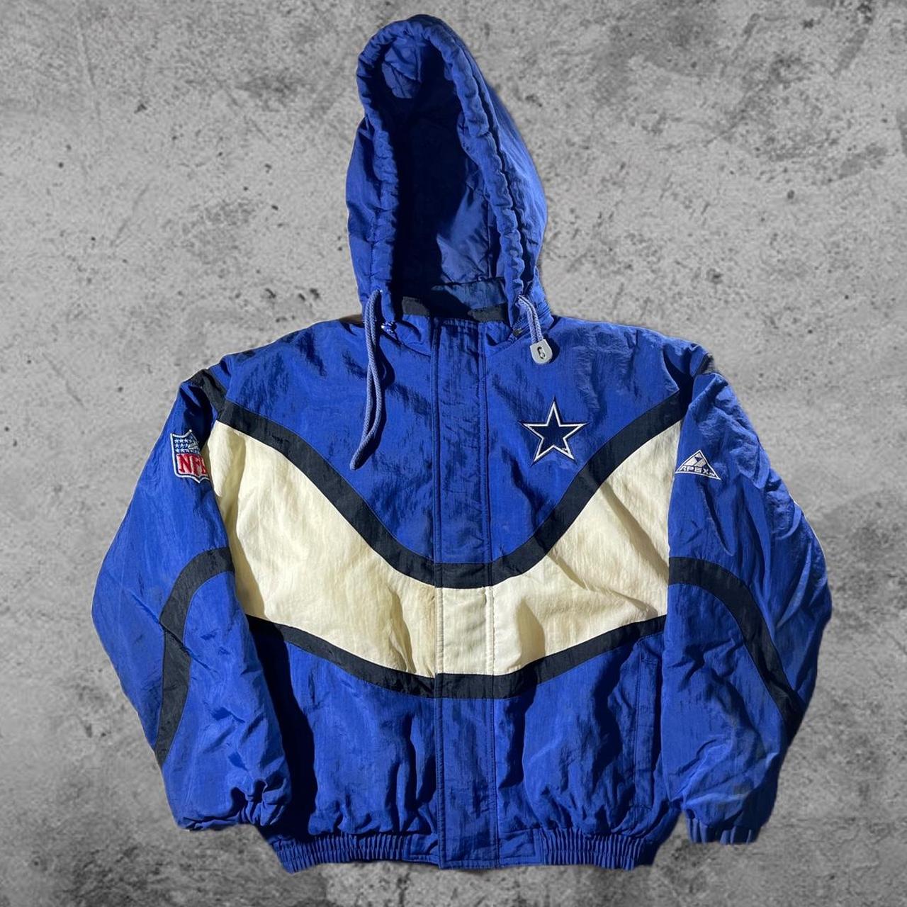 90s APEX COWBOYS JACKET HAS STAINS AND WEAR Kids... - Depop