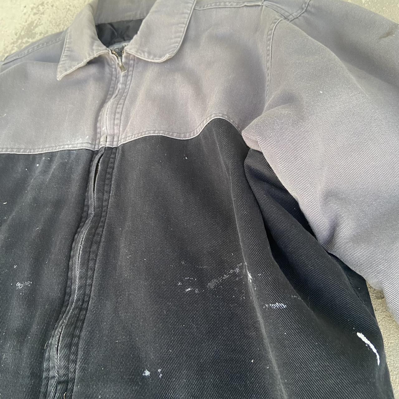 y2k vintage faded work jacket Pineapple connection... - Depop