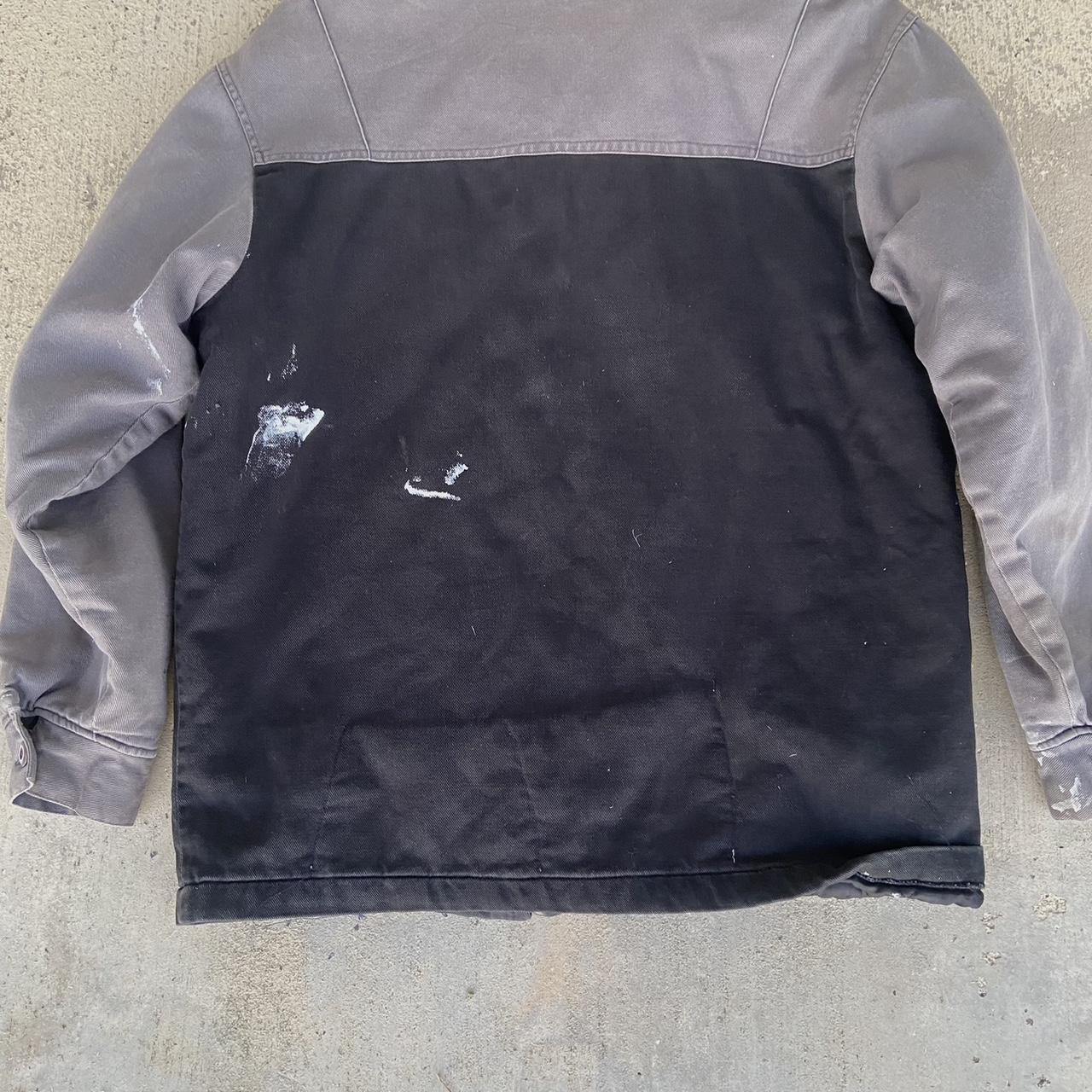 y2k vintage faded work jacket Pineapple connection... - Depop